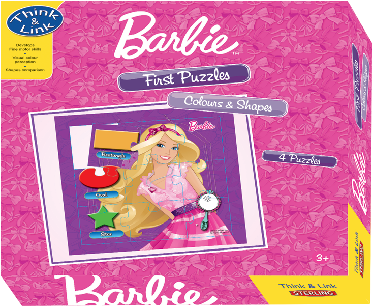 Download Colours And Shapes - Sterling First Puzzle - Barbie - Colours ...