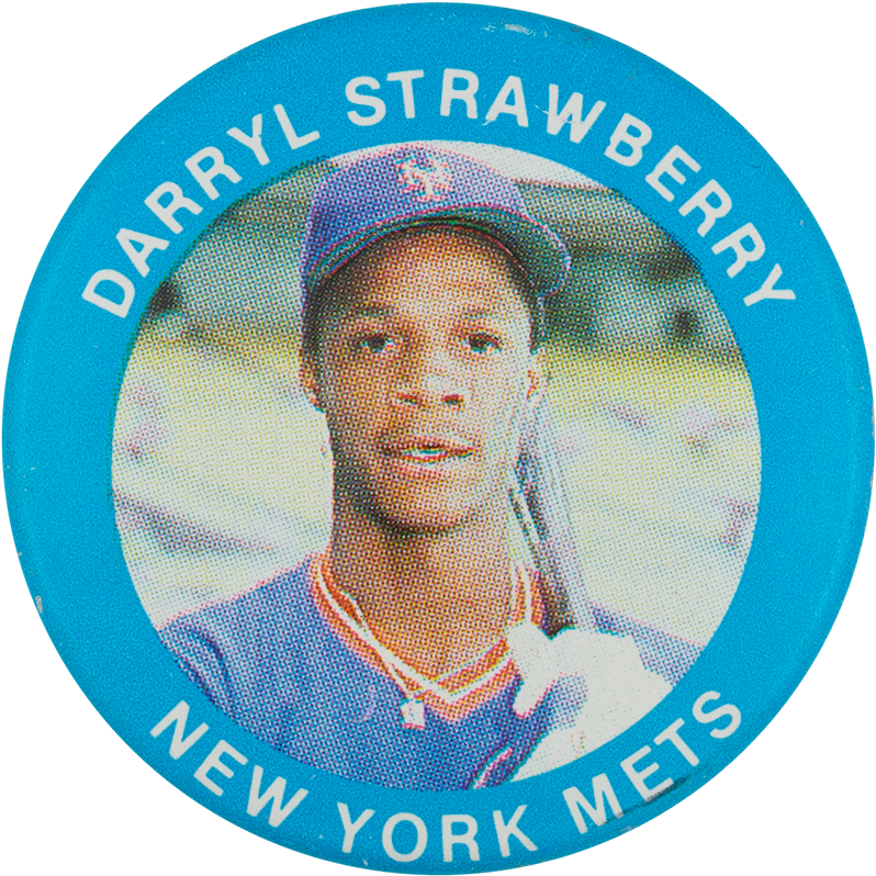 Download Darryl Strawberry New York Mets - 105 - Full Size PNG Image ...