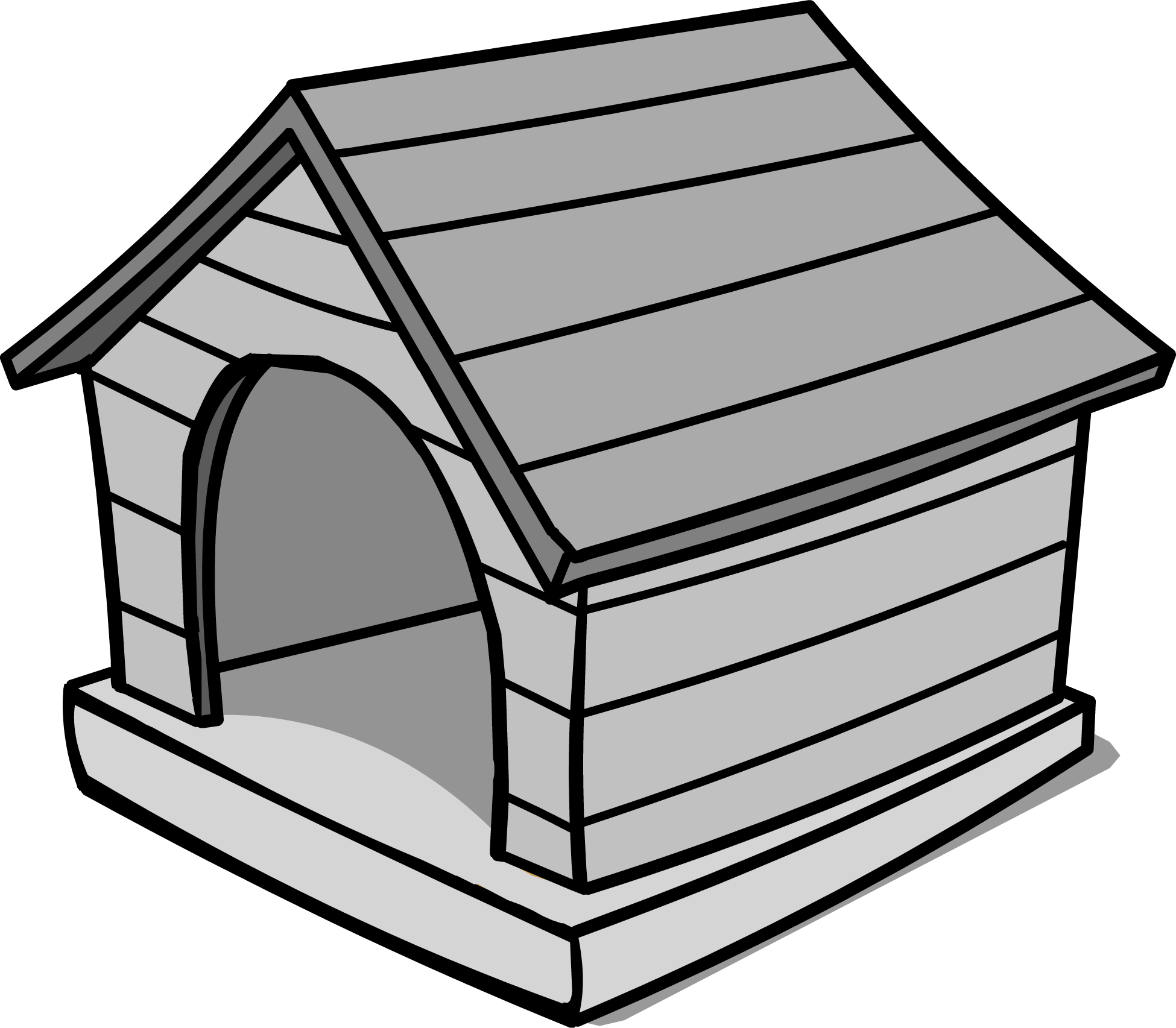 Download Gray Puffle House Sprite 002 - Blue - Full Size PNG Image - PNGkit