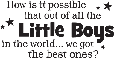 Download We Got The Best Little Boys Wall Decal - Quotes About Little ...