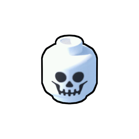 Download Icon Skeleton Head - Lego Small Skeleton Storage Head - Full ...