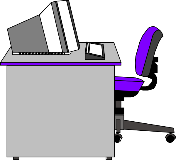 Download Office Desk Clipart Png For Web - Full Size PNG Image - PNGkit