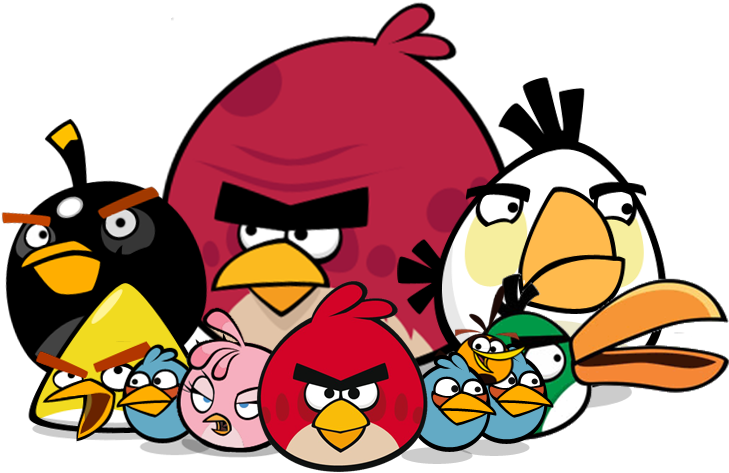 Download Angry Birds Png Transparent Background - Angry Birds - Full ...