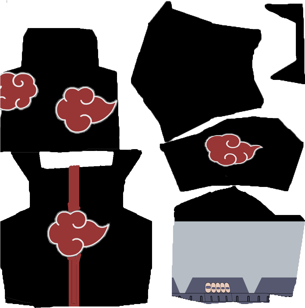 Download Image - Aotskins Costume Akatsuki - Full Size PNG Image - PNGkit