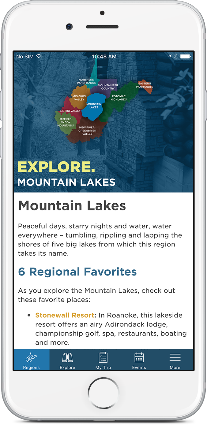 Download West Virginia Tourism App - Full Size PNG Image - PNGkit