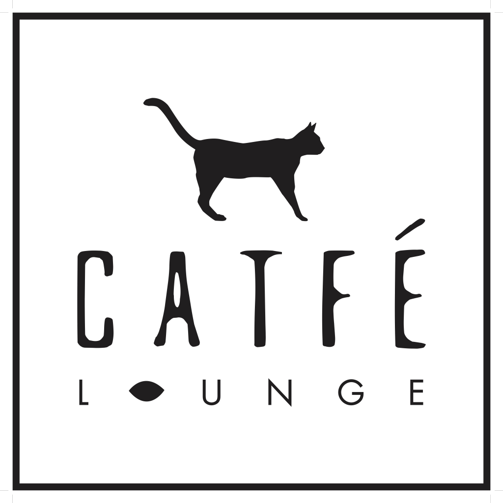 Download The Catfe Lounge - Cat Cafe Logo Png - Full Size PNG Image ...