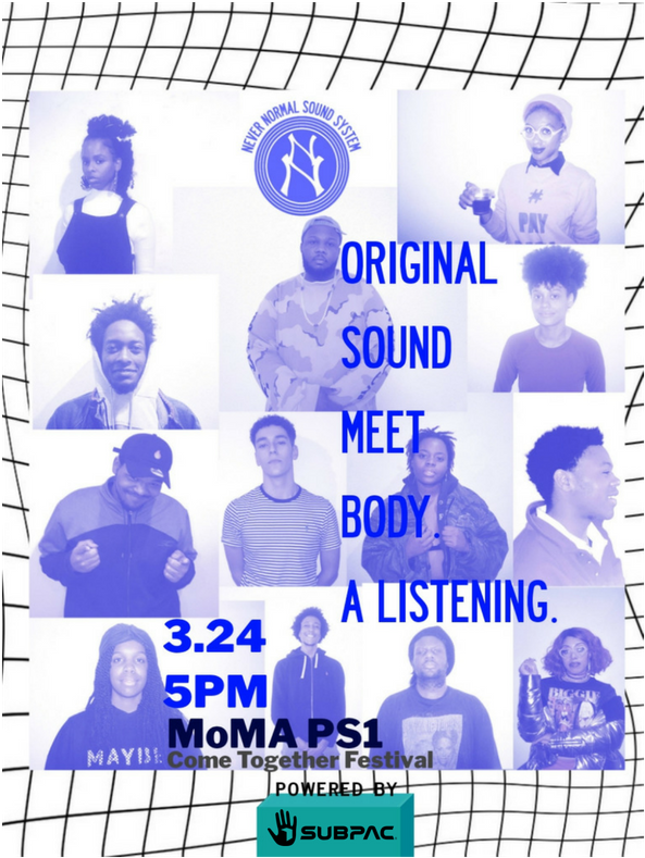 Download Moma Ps1's “come Together” With Never Normal Records - Never Normal Records - Full Size ...