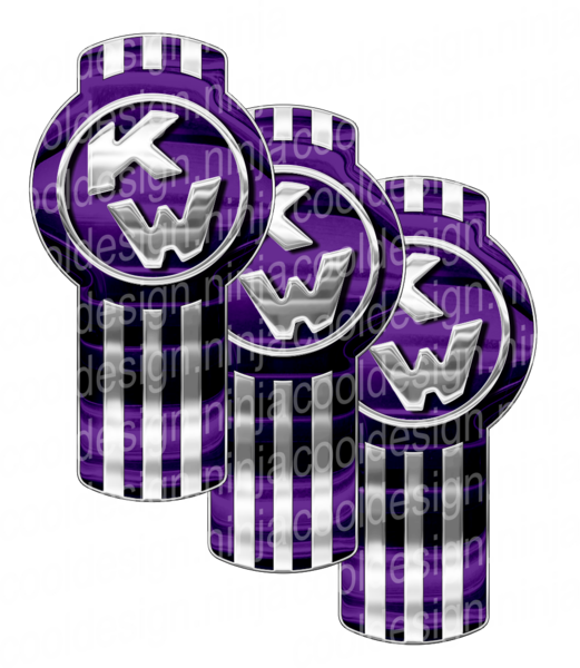 Download Purple Chrome Kenworth Emblem Skins - Kenworth Bug Logo - Full ...