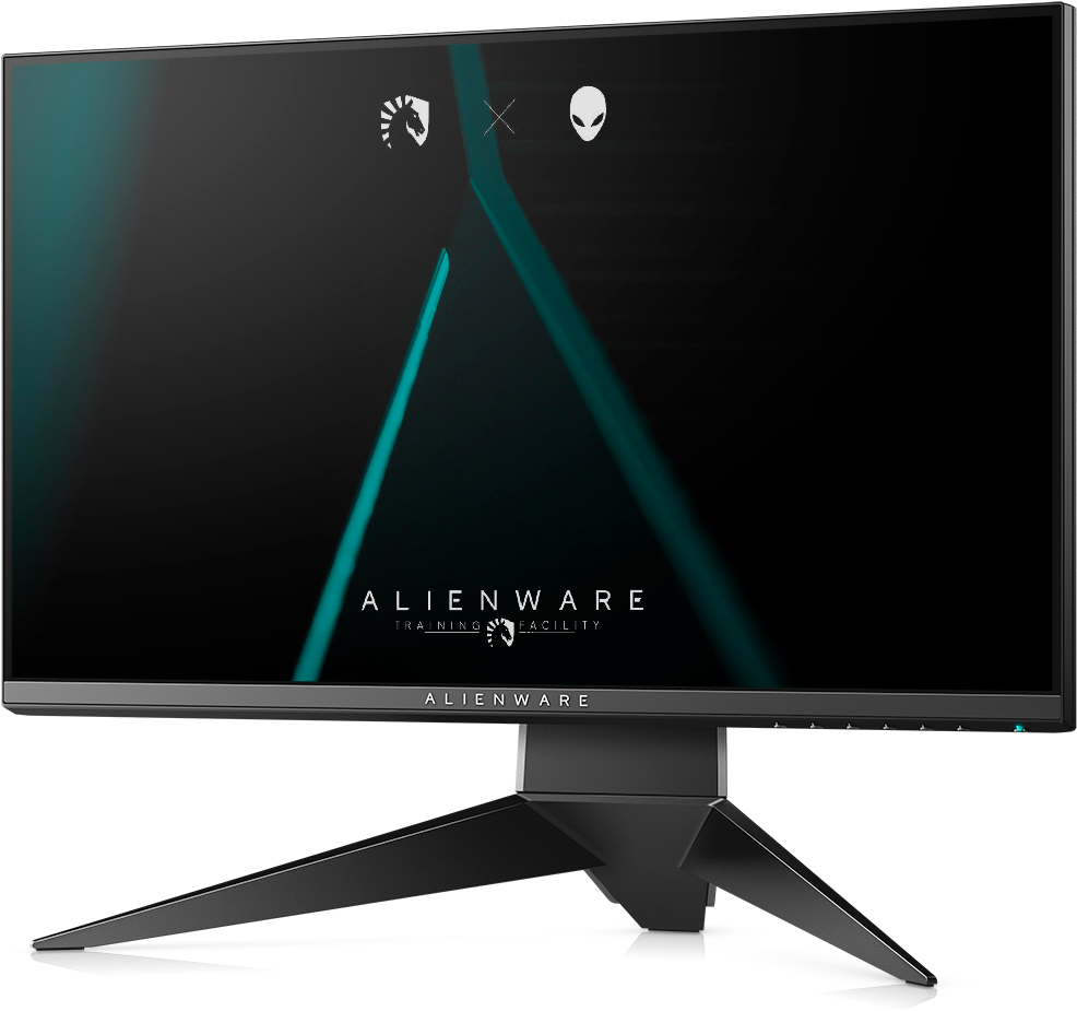 Download Details - Alienware 25 Gaming Monitor: Aw2518h - Full Size PNG ...