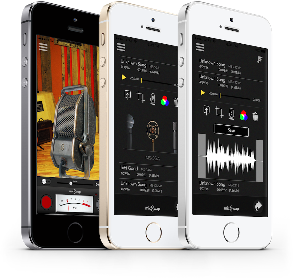 Download Mic Emulator & Recorder - Iphone - Full Size PNG Image - PNGkit