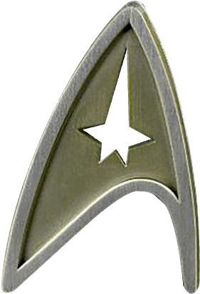 Download 1 Of - Star Trek Command Insignia Badge - Full Size PNG Image ...