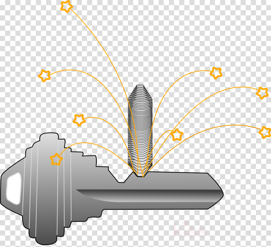 Download Key Clipart Skeleton Key Lock - Full Size PNG Image - PNGkit