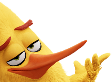 Download "angry Birds - Angry Bird Movie Chuck - Full Size PNG Image ...
