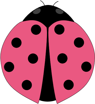 Download Pink Ladybug Clip Art - Ladybug Clip Art - Full Size PNG Image ...