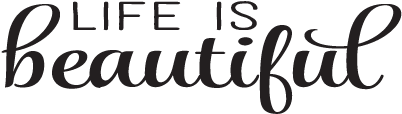 Download Transparent Life Is Beautiful, Inspirational Great For Any ...