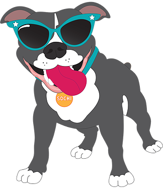 Download Pit Bull Clipart Happy - Pitbull Cartoon Png - Full Size PNG ...