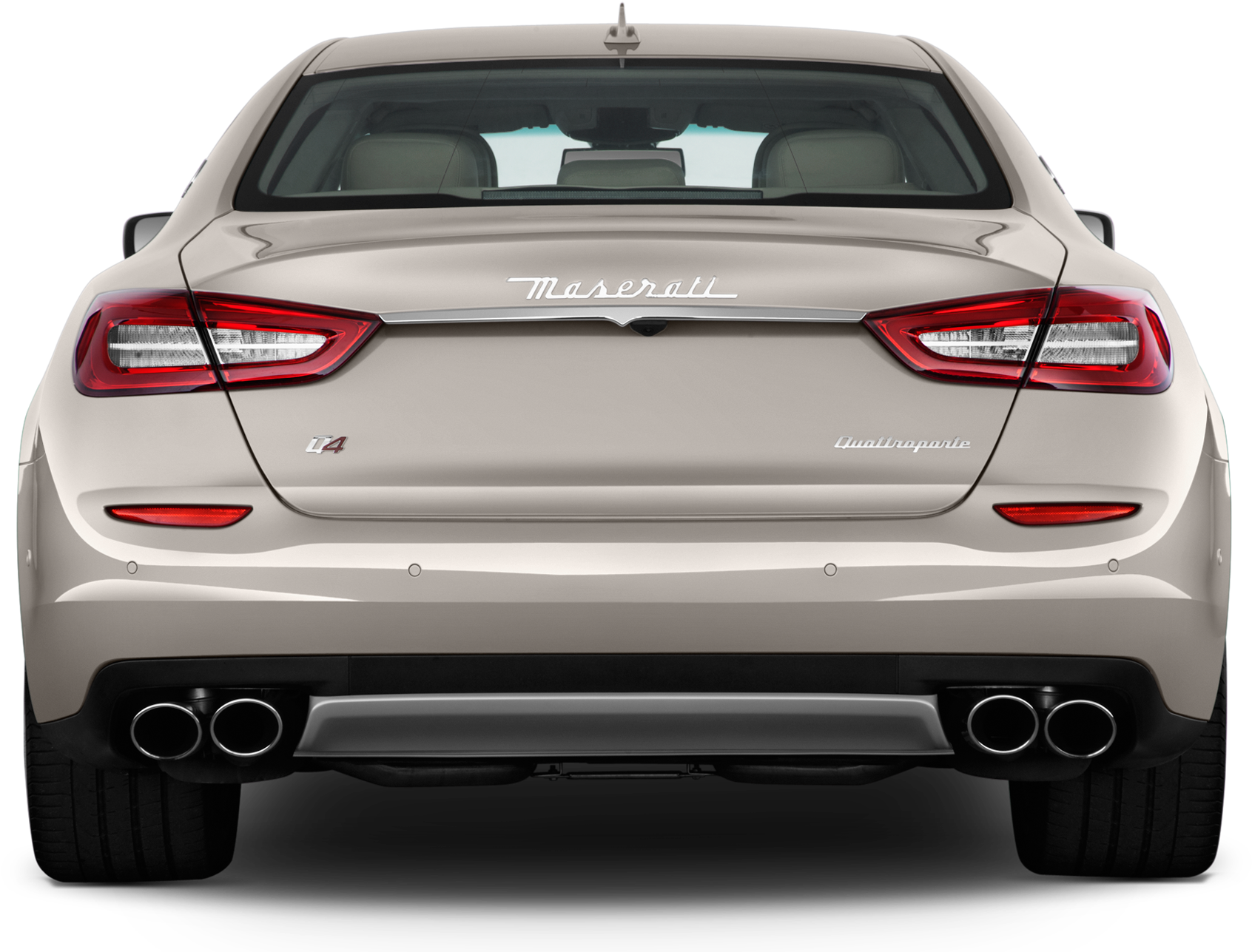 Download Car Top Rear Png Download - Maserati Quattroporte 2018 Rear ...