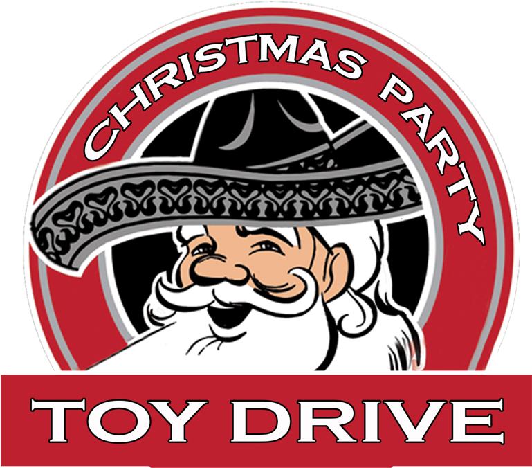 Download A Children's Christmas Party - Deep Red Stamps Santa Portrait ...