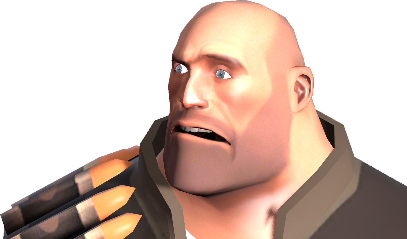 Download Why Are People So Shocked About This There Are So Many - Tf2 Heavy Face Png - Full Size ...