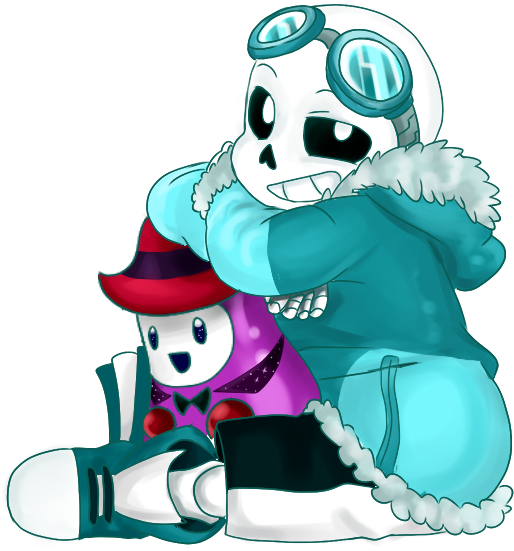 Download Sans And Mr - Quantum Tale - Full Size PNG Image - PNGkit