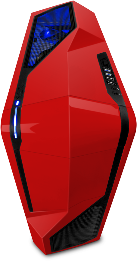 Download Phantom - Nzxt Phantom 410 Crafted Mid Tower Case (red) - Full ...