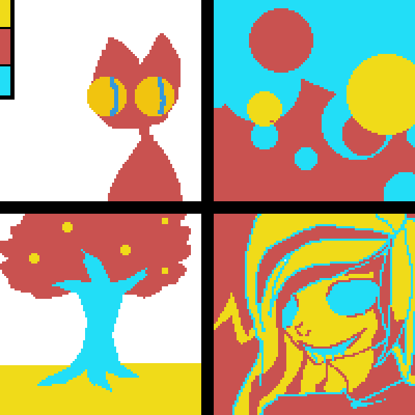 Download Three Color Palette Collab - Color - Full Size PNG Image - PNGkit