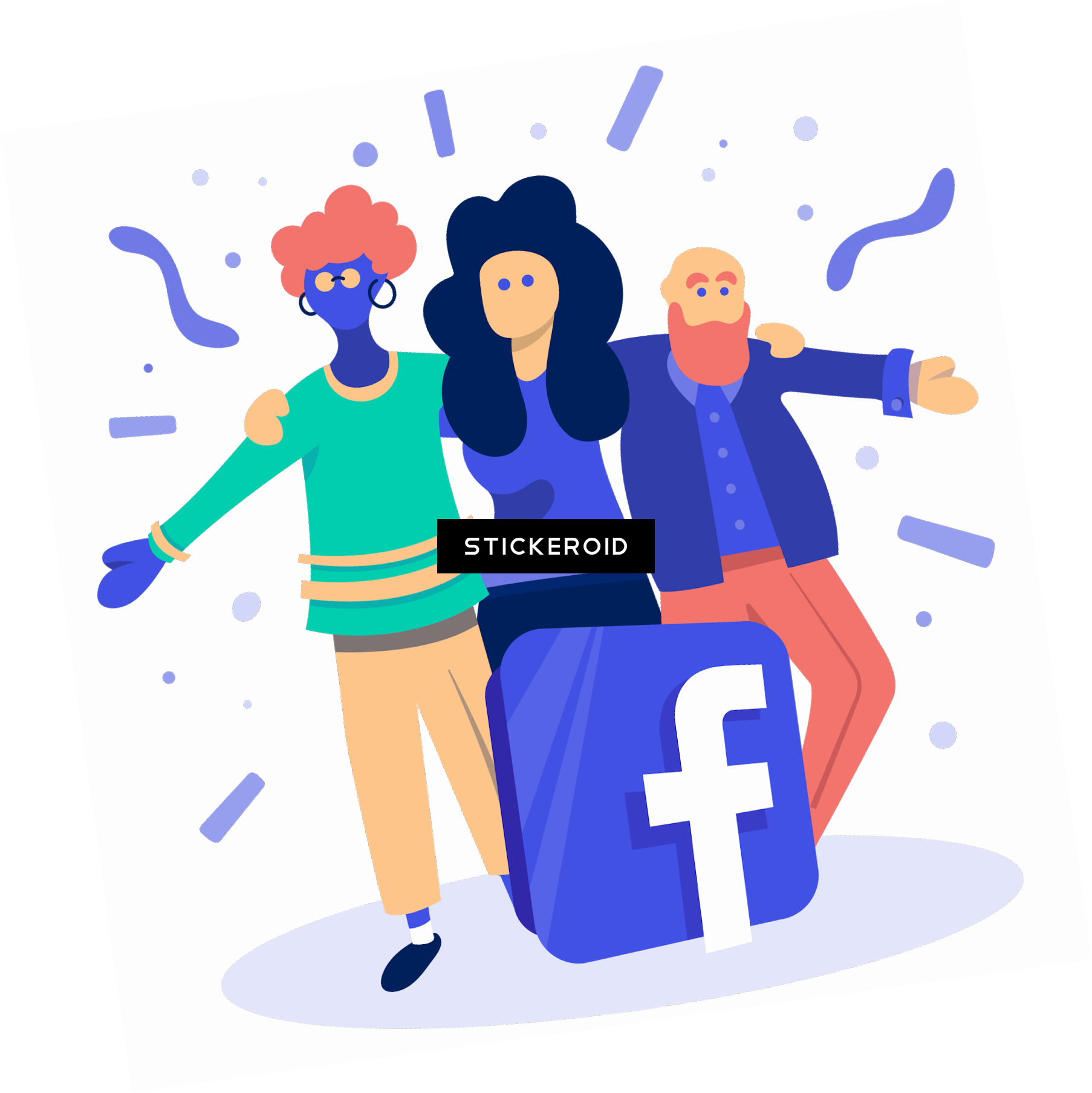 Download Facebook Fb Illustration - Full Size PNG Image - PNGkit