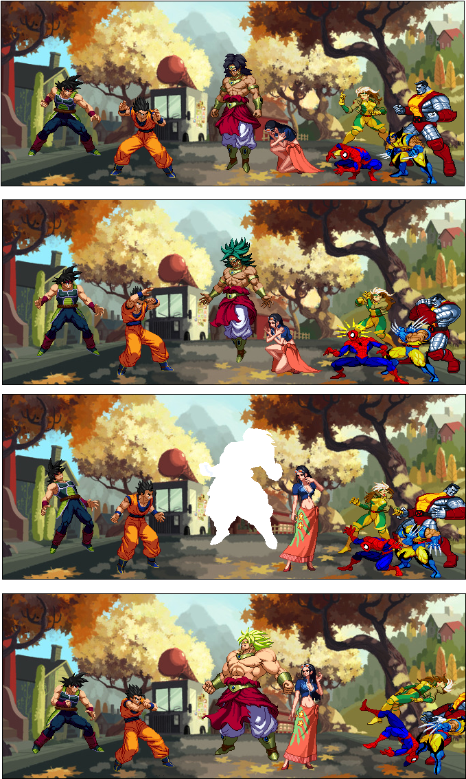 Download Broly, The Legendary Super Saiyan - Cartoon - Full Size PNG ...