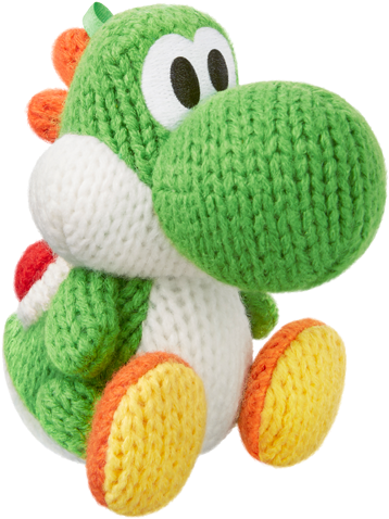 Download Amiibo - Yarn Yoshi - Green - Yww V3 - Wooly Yoshi Amiibo ...