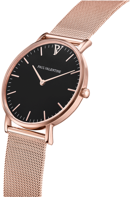 Download Paul Valentine Watch Rose Gold - Full Size PNG Image - PNGkit