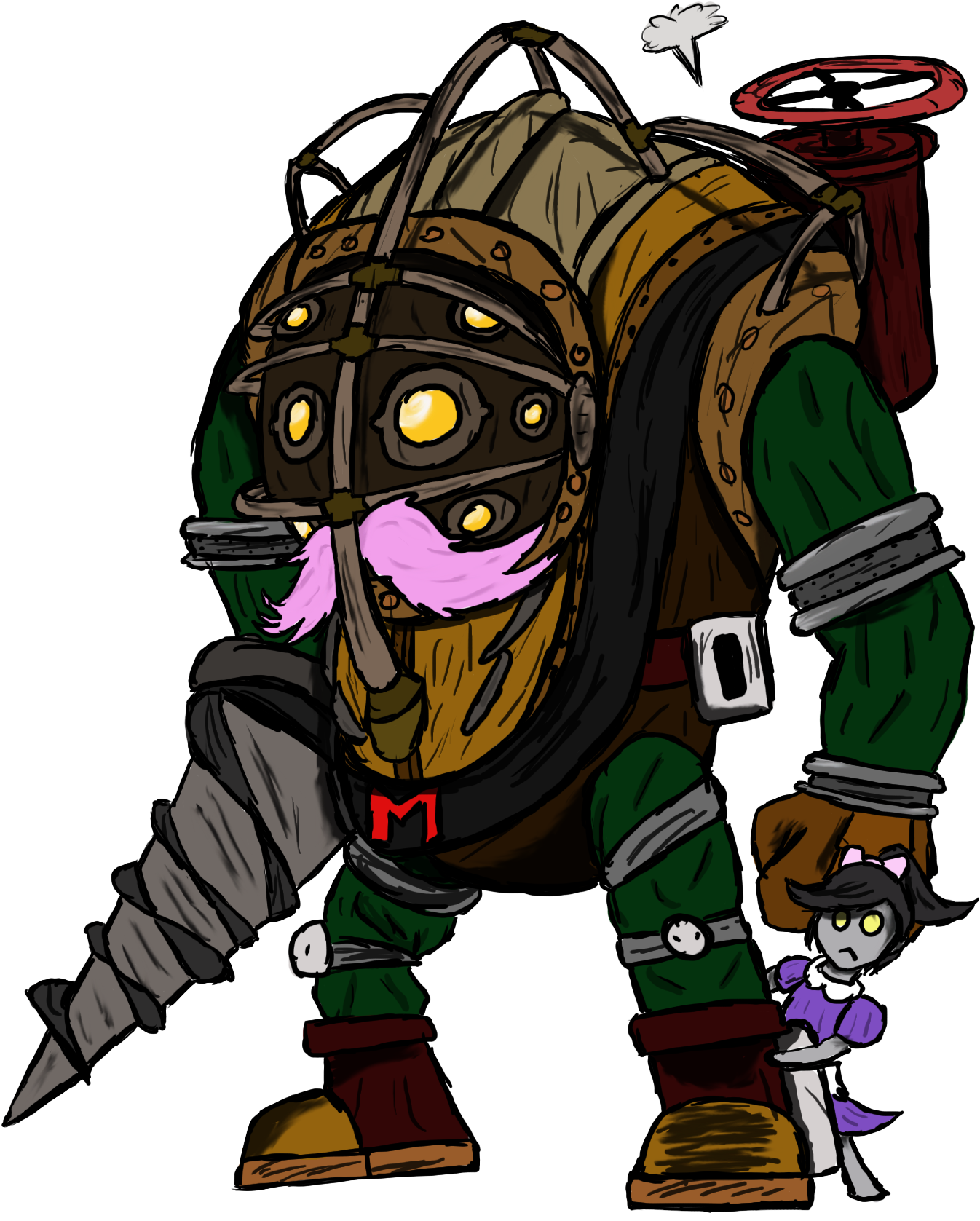 Download Big Daddy Png High-quality Image - Big Daddy Art - Full Size ...