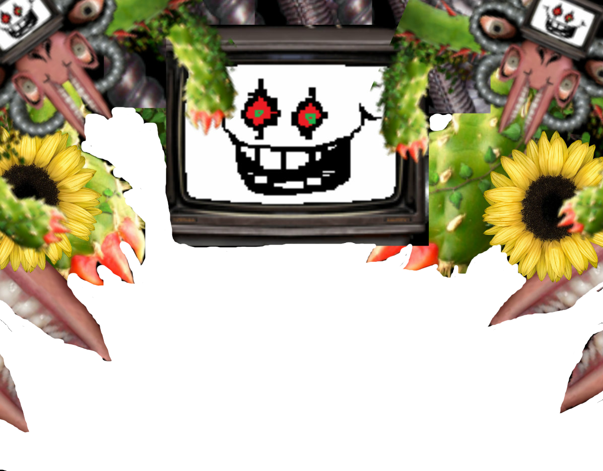 Download Nightmare Flowey - - Sunflower - Full Size PNG Image - PNGkit
