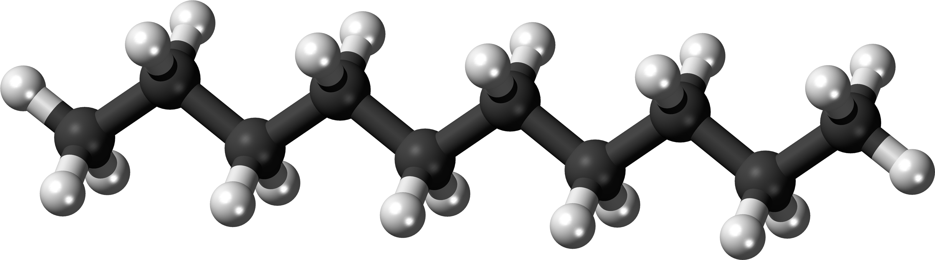 Download Decane 3d Ball - Volatile Organic Compounds Molecule - Full ...