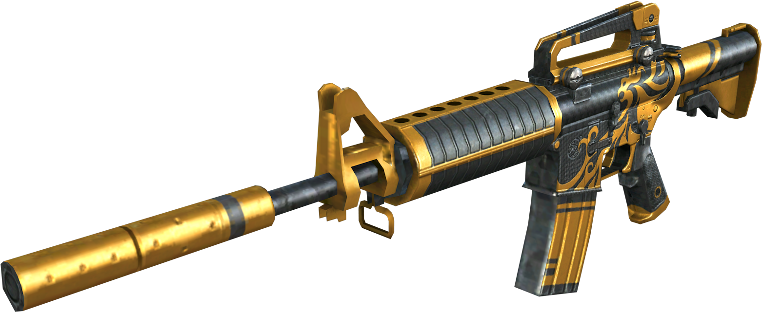 Download M4a1-s Gold Phoenix - M4a1 Crossfire Gold Phoenix - Full Size ...