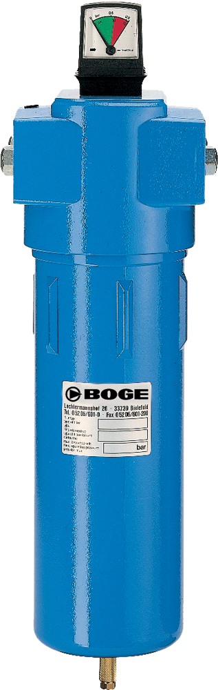 Download Pre Filter A Pre Filter Comes Standard With The Boge ...