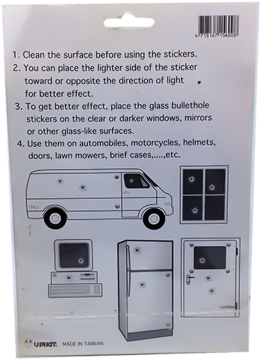 Download Transparent Bullet Hole Stickers - Bullet - PNGkit