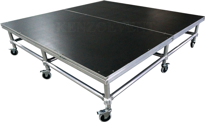 Download Aluminum Truss Stage Platform With Wheels - Ping Pong - Full ...