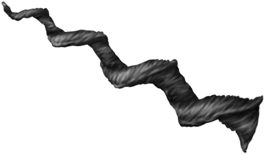 Download Clipart Stock Free Curled Horn Greyscale Beast Design - Png ...