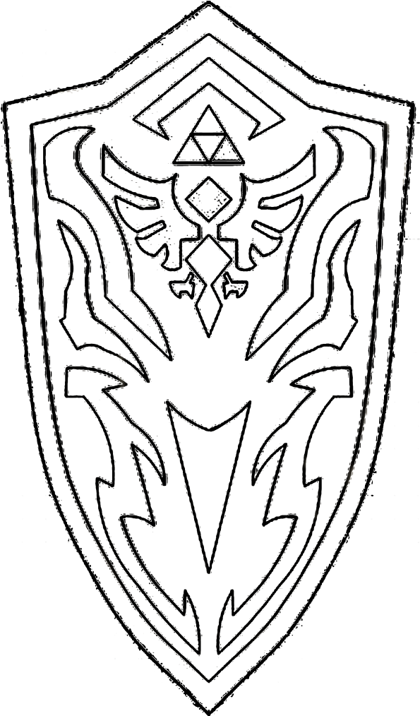 Download I Found A Botw Royal Shield Picture On Thingiverse - Emblem ...