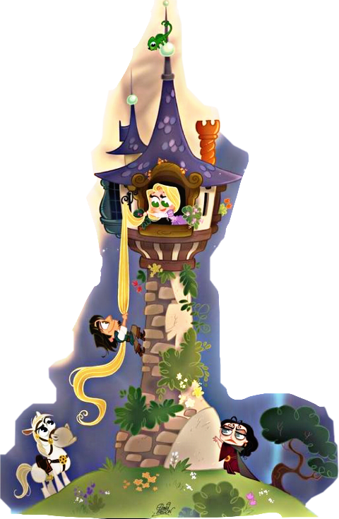 Download Tangled Tower - Full Size PNG Image - PNGkit