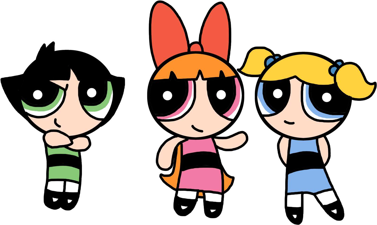 Download Transparent The Powerpuff Girls 2016 Design By - PNGkit