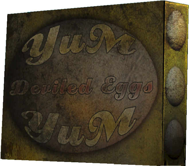 Download Fallout4 Yum Yum Deviled Eggs - Poster - Full Size PNG Image ...