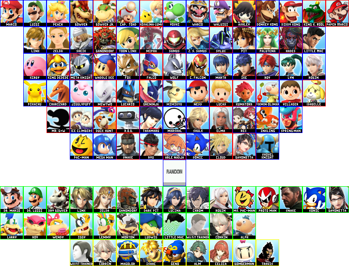 Download 662kib, 720x550, Switch Roster - Video Game - Full Size PNG ...