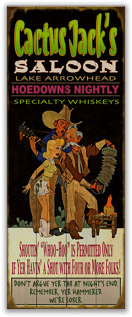 Download Western Saloon Sign - Full Size PNG Image - PNGkit