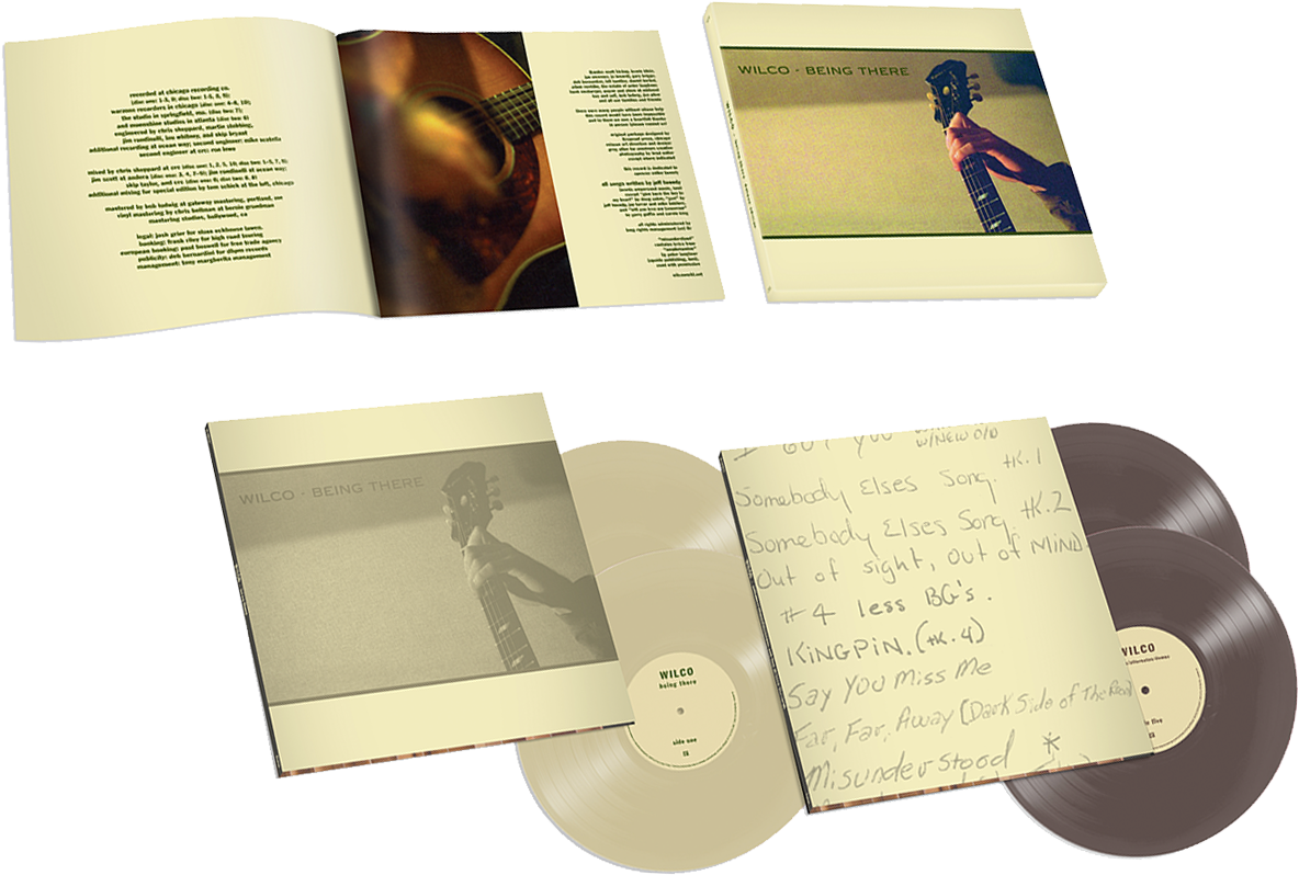 Download Being There Deluxe Edition (irregular) - Wilco Being There Vinyl Record - Full Size PNG ...
