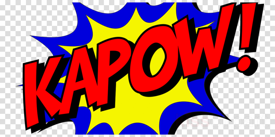Download Transparent Kapow Zap Pow Comic Book Themed Shower Curtain For ...