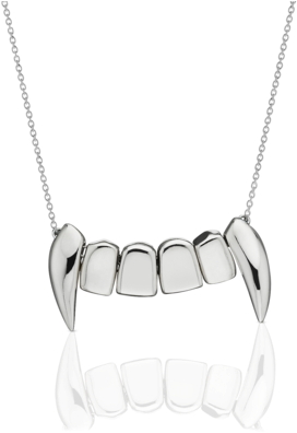 Download Fang Necklace - Chain - Full Size PNG Image - PNGkit