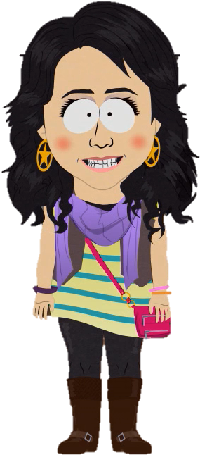 Download Selena-gomez - Female Character South Park - Full Size PNG ...