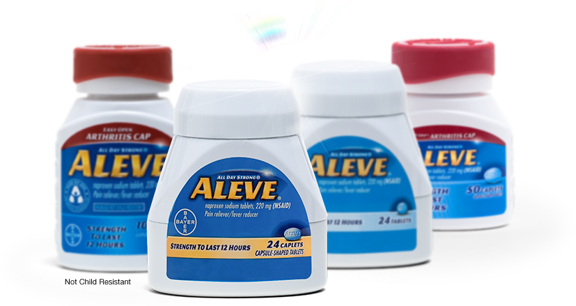 Download Aleve Products - Aleve Pain Reliever, Fever Reducer, 220mg ...