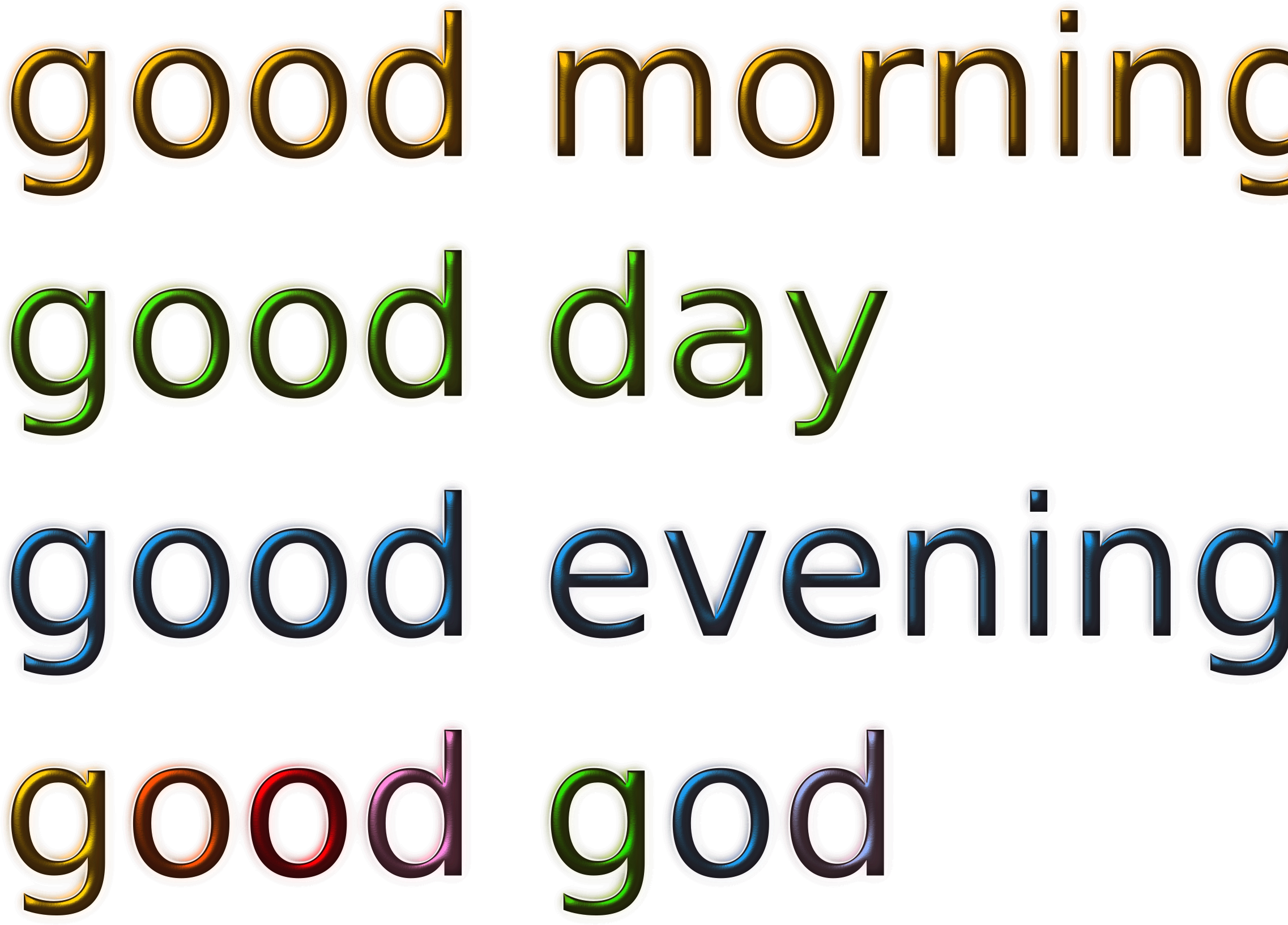 Download Good Morning Good Day - Calligraphy - Full Size PNG Image - PNGkit